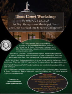 Teen Court - Texas Municipal Courts Education Center